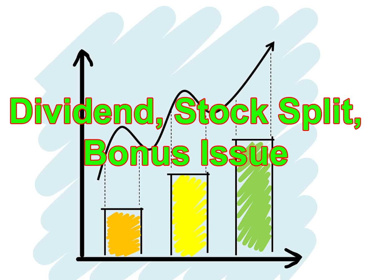 Dividend, Stock Split, Bonus Issue: These stocks trade ex-date today ...