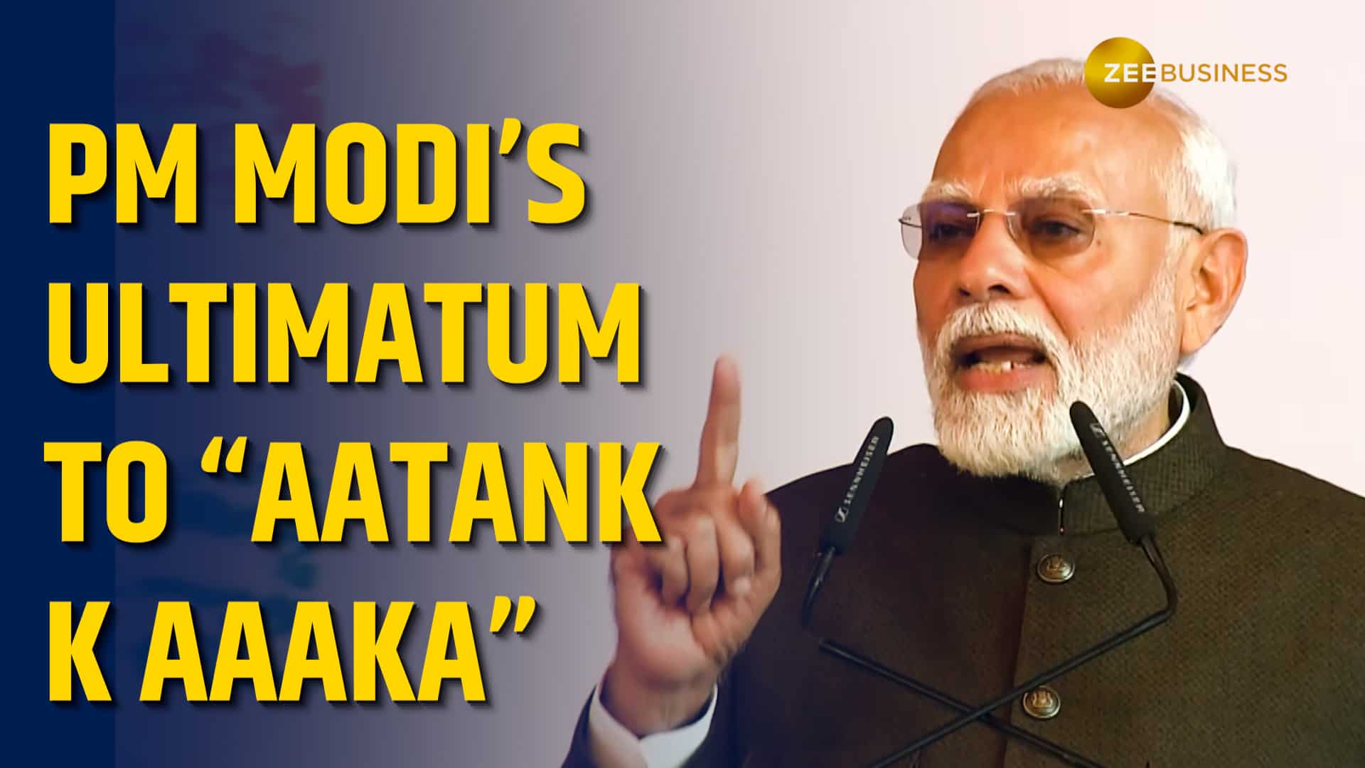 PM Modi’s Ultimatum to “Aatank k Aaaka” Pakistan from Kargil, vows to ...