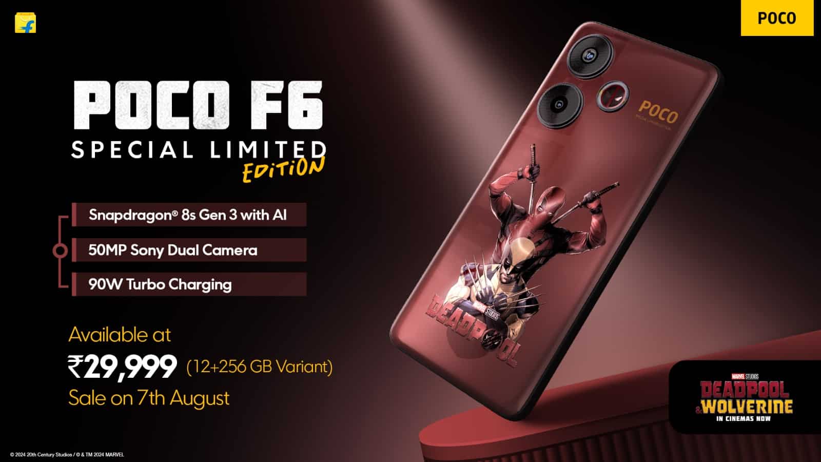 Marvel Madness Takes Over Poco: Deadpool Limited Edition Poco F6 to be ...