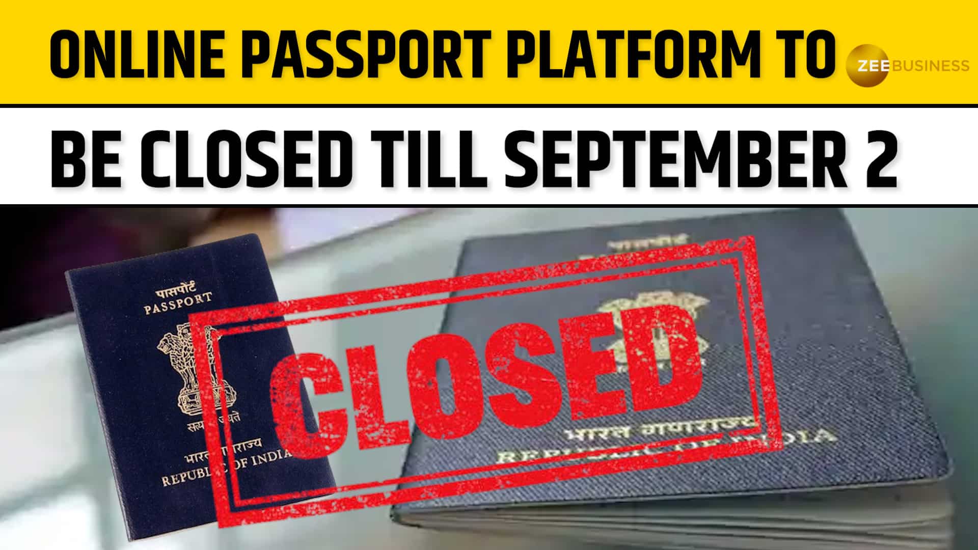 Passport Seva portal to be unavailable from Aug 29, know what happens ...