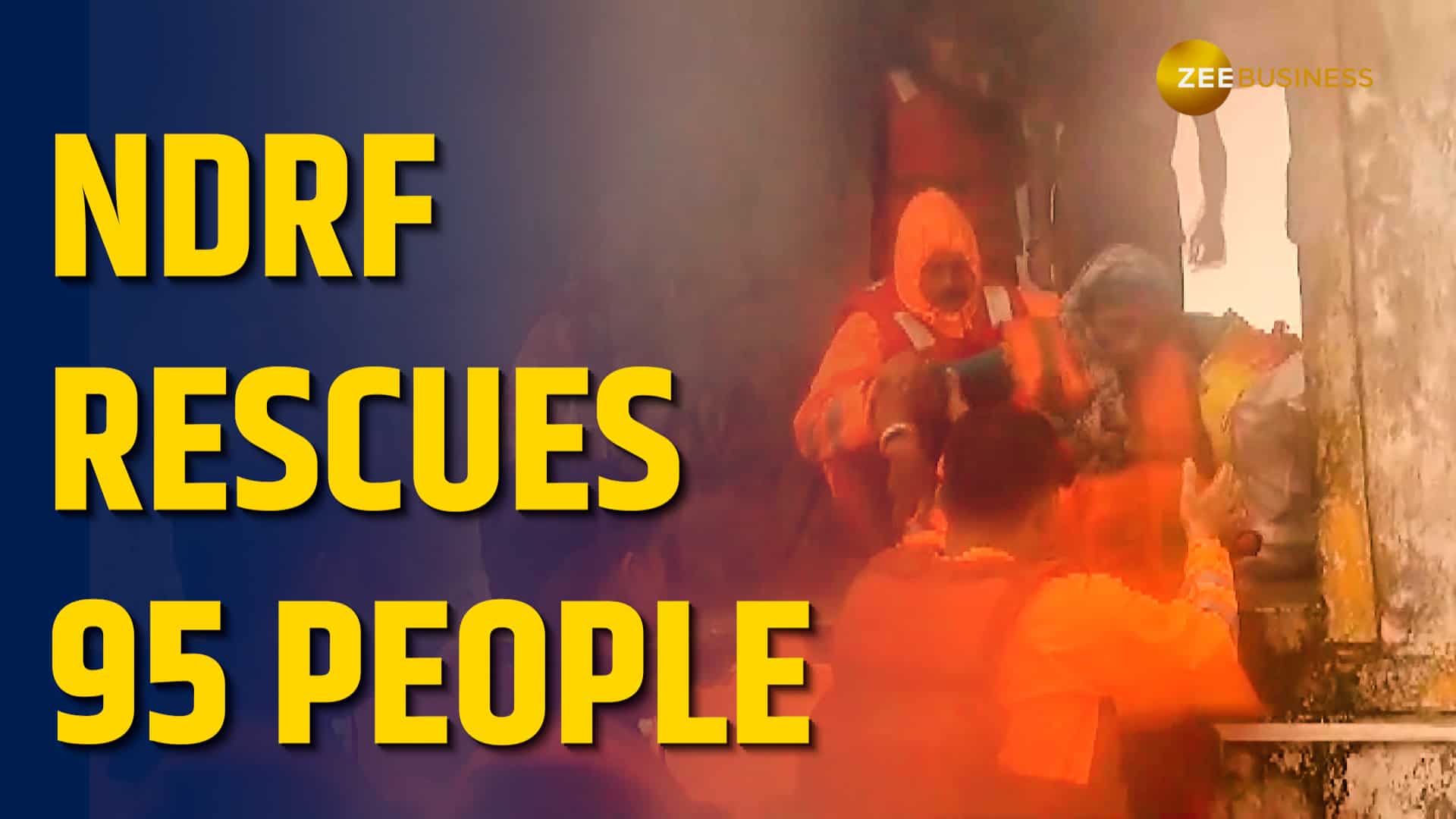 Gujarat: NDRF rescues 95 people as flood-like situation continues | Zee ...