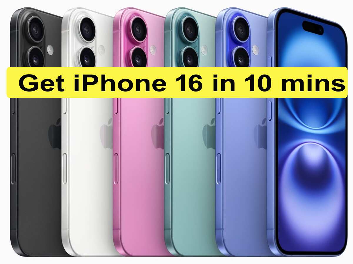 iPhone 16 Series Sale: Get Apple's latest smartphone at home in just 10 ...
