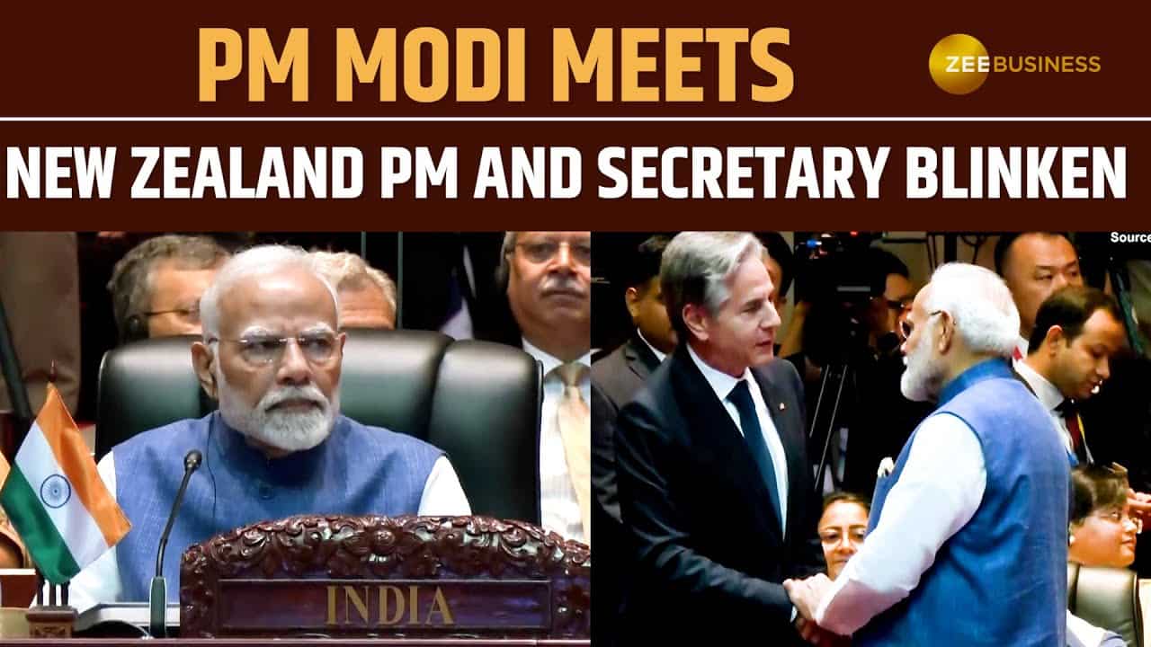 Modi Meets Global Leaders at ASEAN | Zee Business