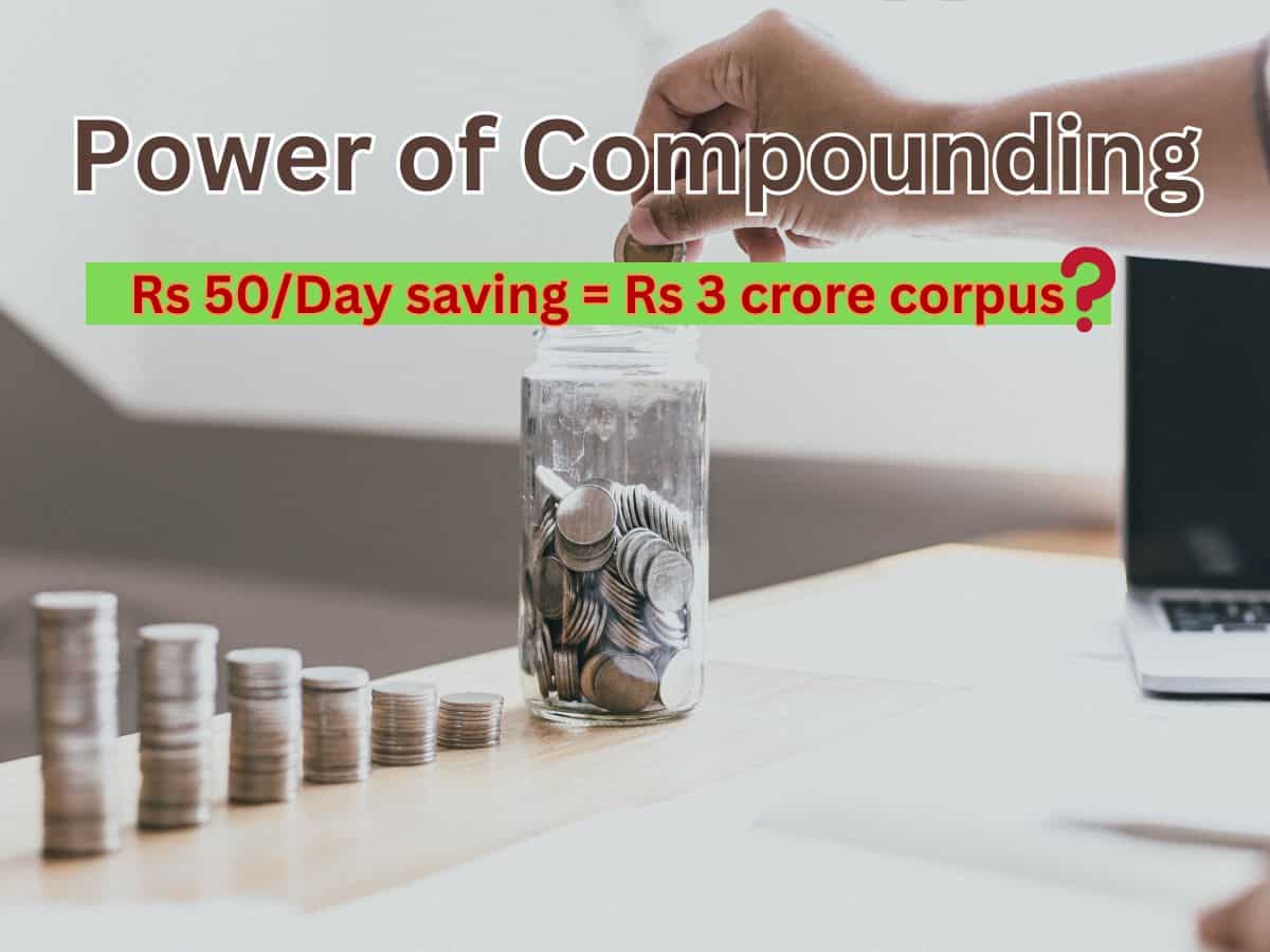 Power of Compounding: How beginning with Rs 50/day savings can help you ...