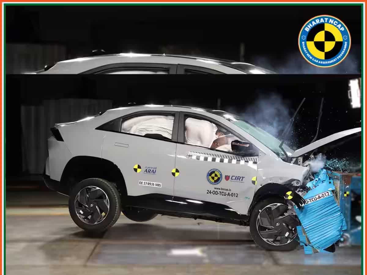 Tata Curvv and Curvv.ev earn 5-star Bharat NCAP safety ratings just two months after launch ...