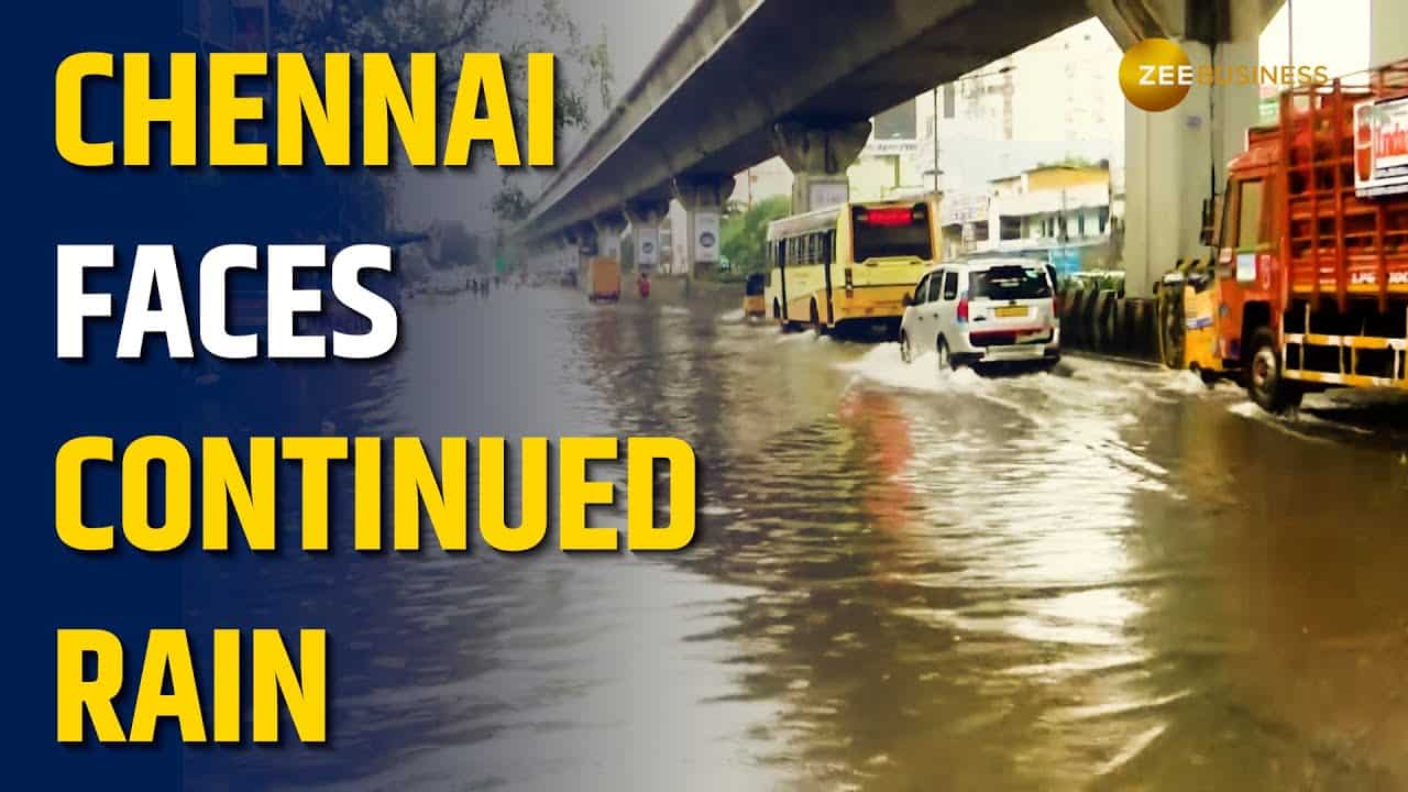 Chennai Rain: Severe Waterlogging Report | Zee Business