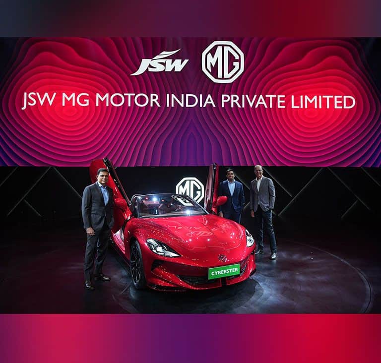 JSW MG Motor India sales up 31% at 7,045 units in October