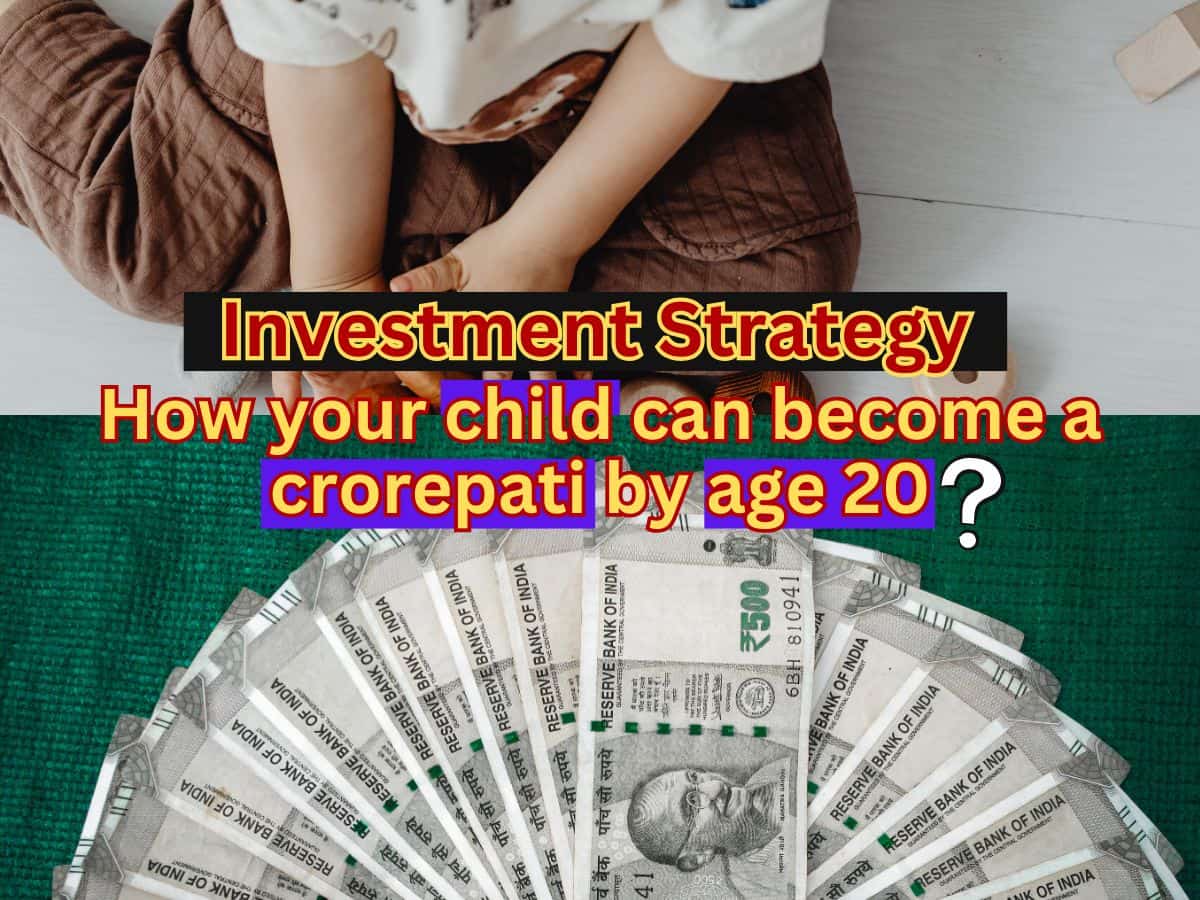 Power Of Compounding: Know how your child can become a crorepati by age 20 if you invest Rs ...