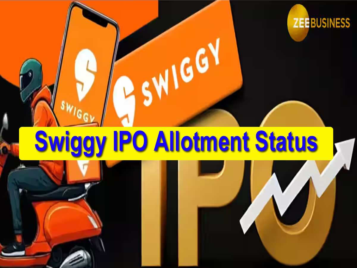 Swiggy IPO allotment today: Check status on BSE, Link Intime | Direct Link | Zee Business