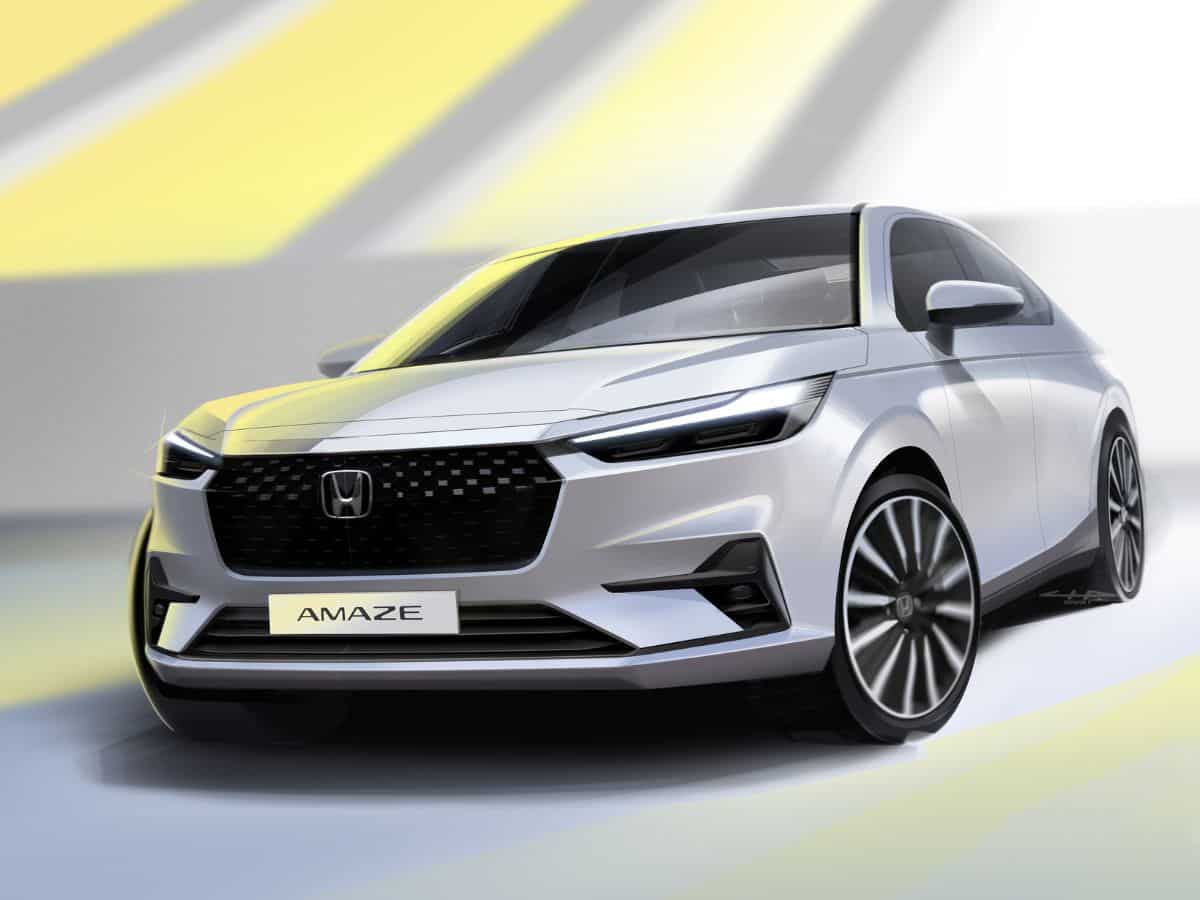 2024 Honda Amaze: All-new 3rd generation Amaze exterior and interior ...
