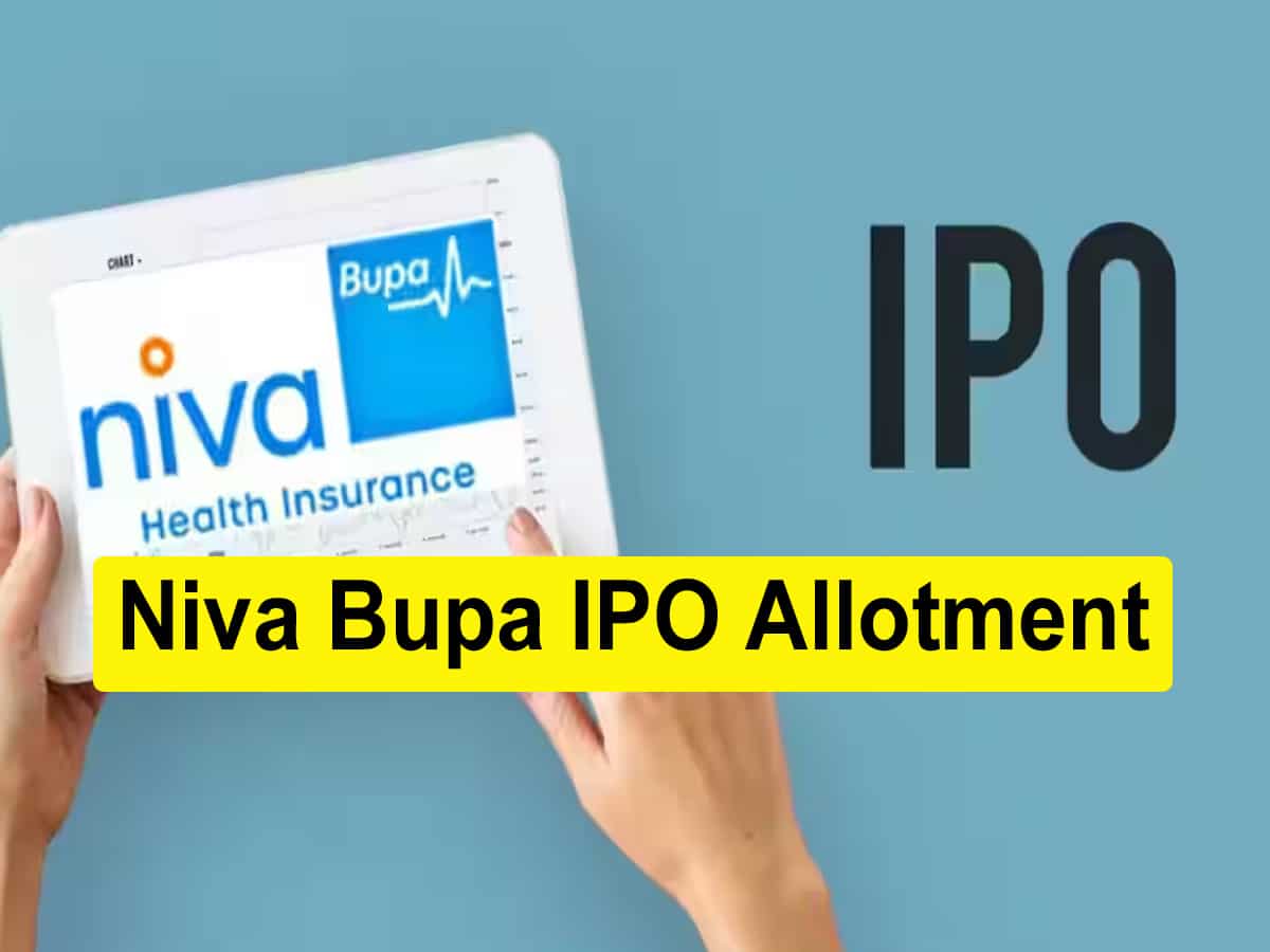 Niva Bupa IPO allotment: Step-by-step guide to check status online - Details here | Zee Business