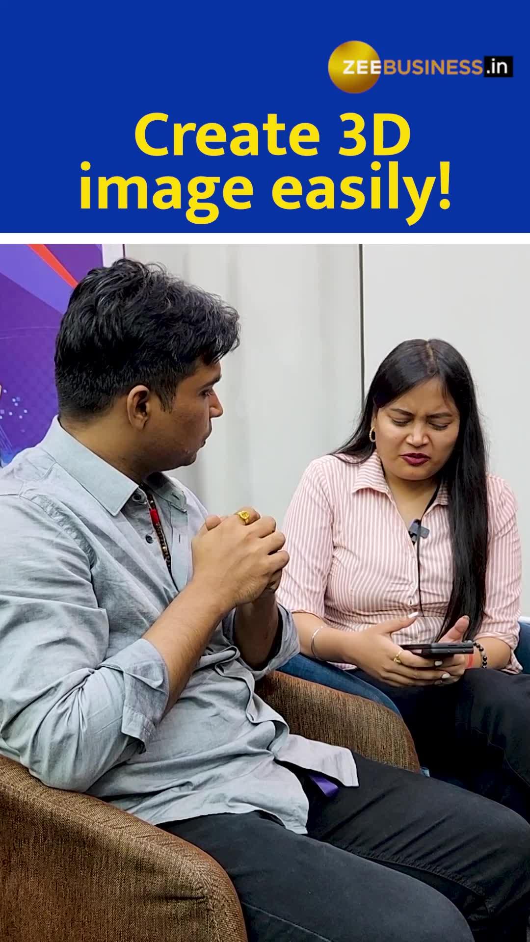 Create 3D image easily! | Zee Business