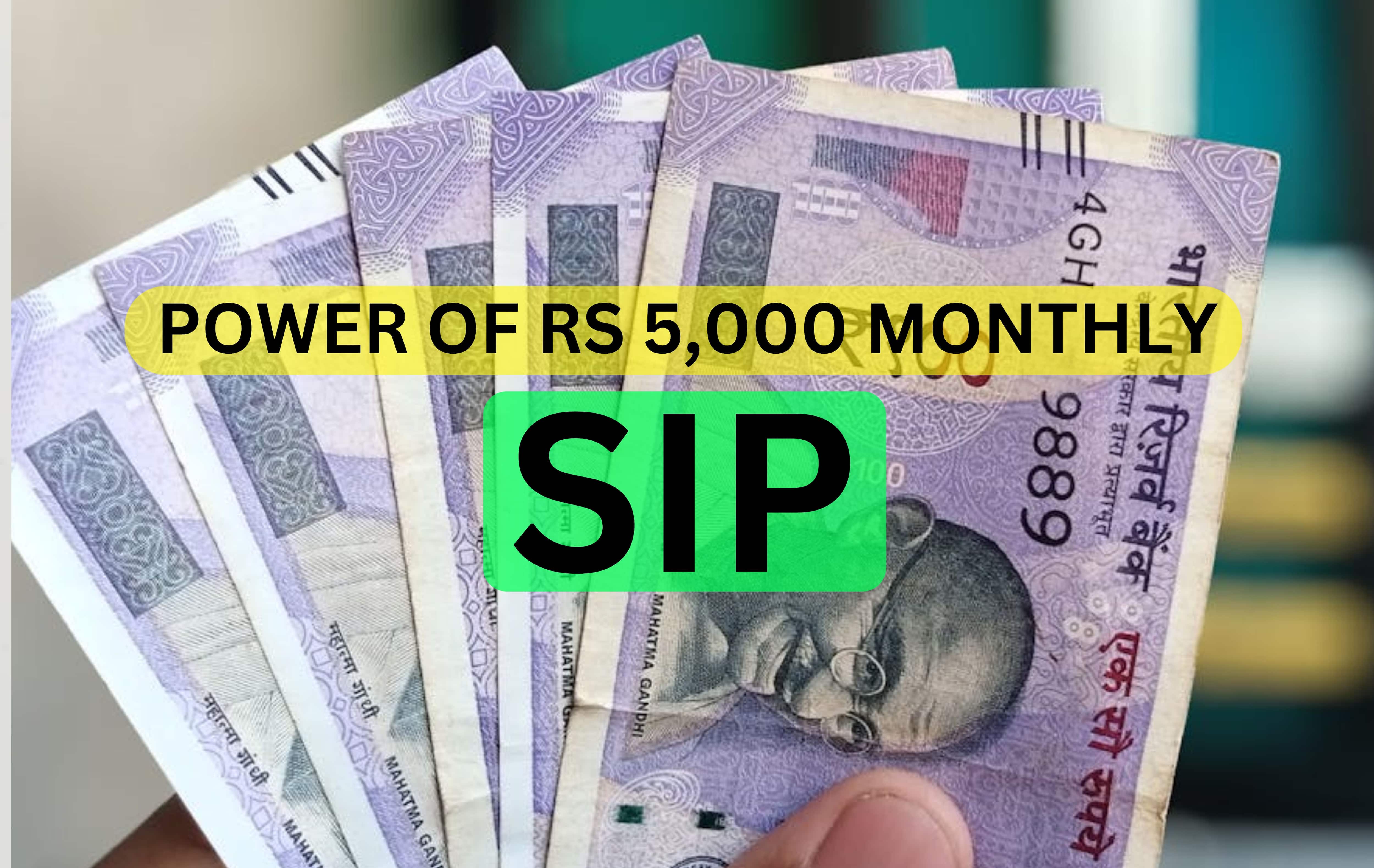 Power of Rs 5,000 SIP: At 12% annualised return, how long will it take ...