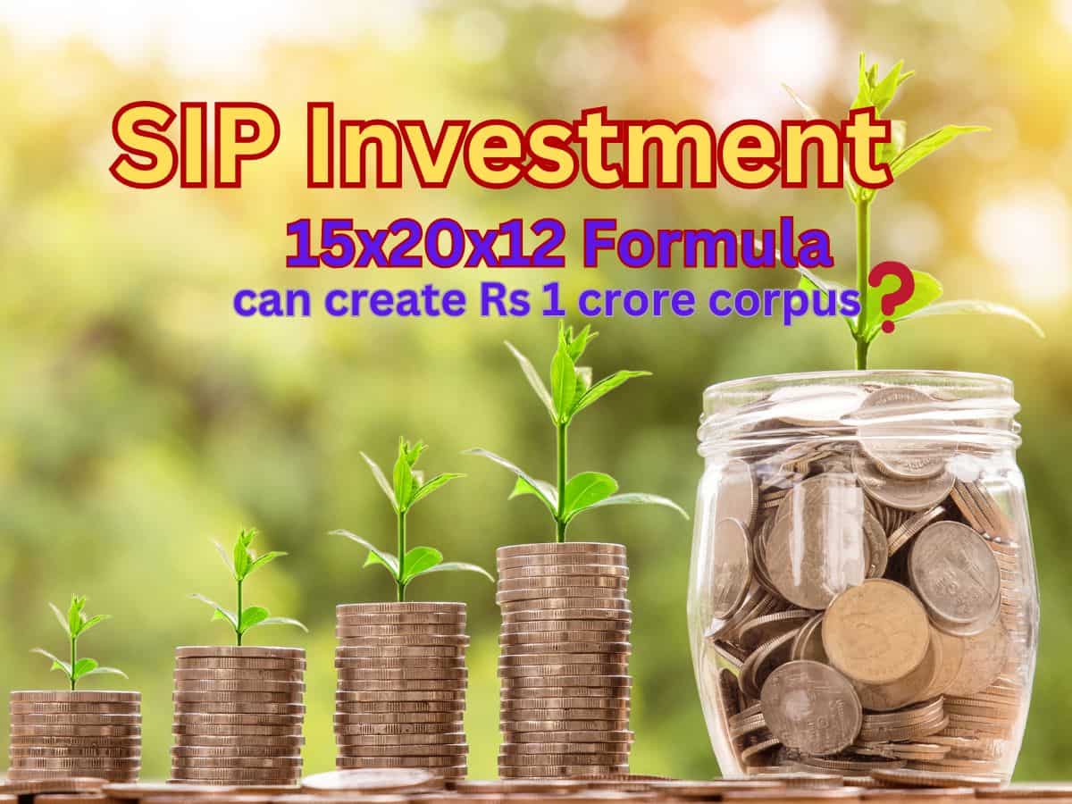 15x20x12 SIP Formula: In how many years, your Rs 20,000 monthly SIP ...