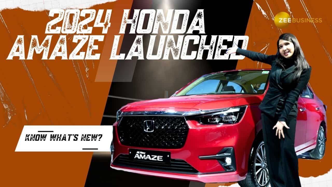 Honda rolls out new Amaze; features, price, other key details to know | Auto | ADAS | Unlimited ...