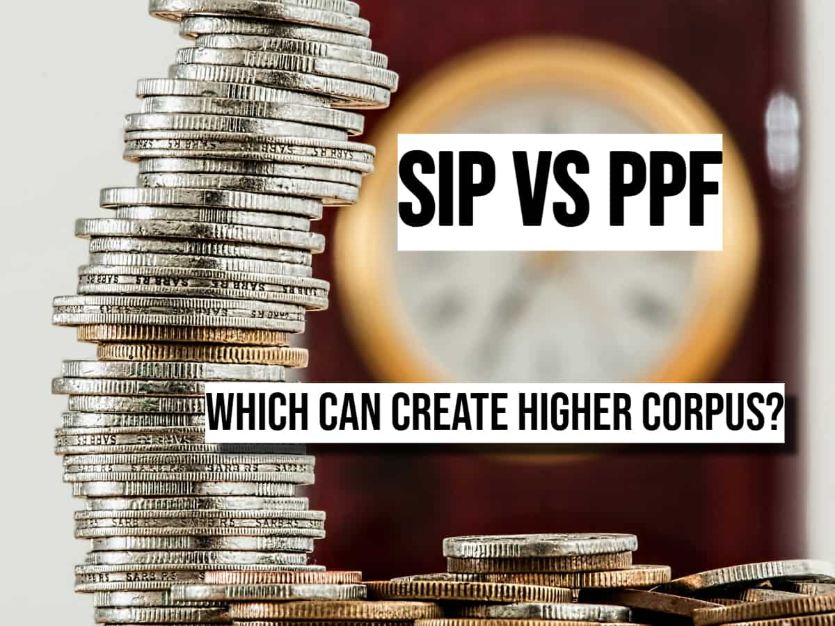 PPF vs SIP: With Rs 1.2 lakh annual investment for 15 years, which can create a higher corpus?