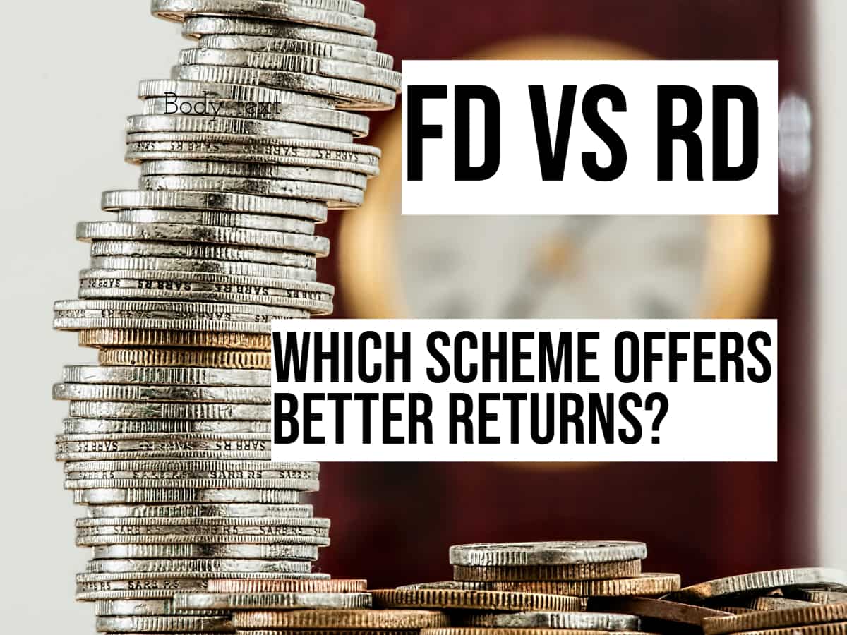 FD vs RD: Which can offer higher returns on Rs 10,00,000 investment in ...