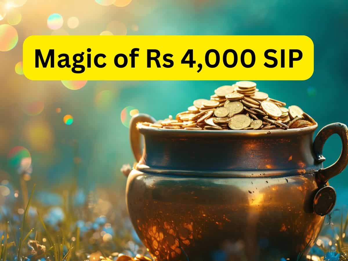 Magic of Rs 4,000 SIP: Is Rs 3 crore corpus possible with Rs 4,000 monthly investment ...