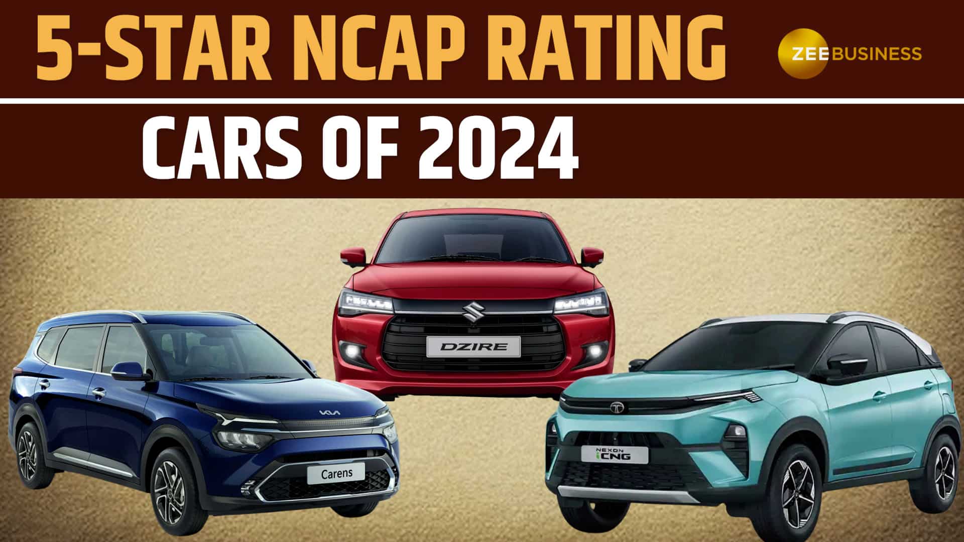 Year Ender 2024: Cars with 5-Star NCAP Rating in 2024 | Safety Rating ...