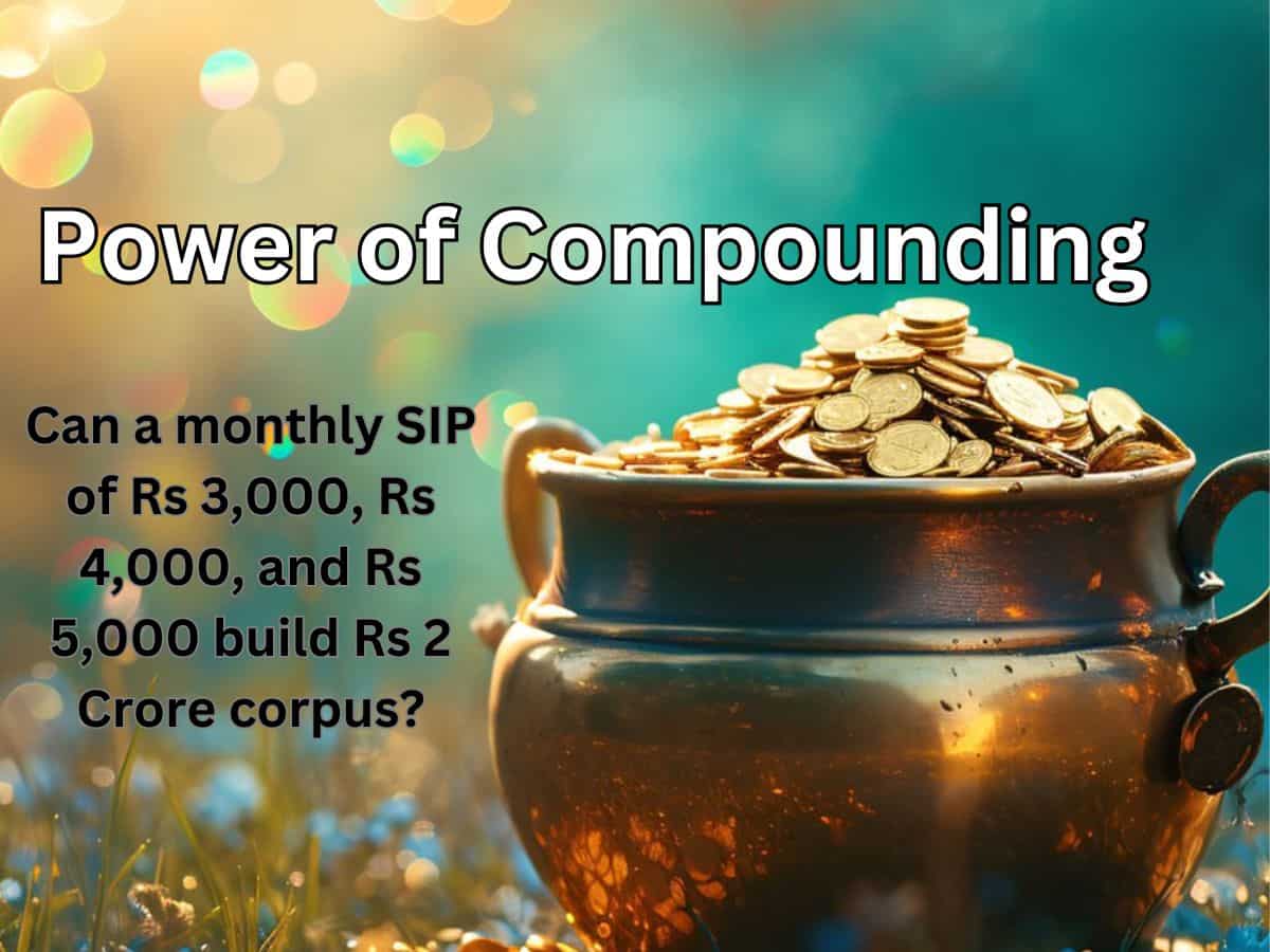 Power of Compounding: How fast can monthly SIP of Rs 3,000, Rs 4,000 ...