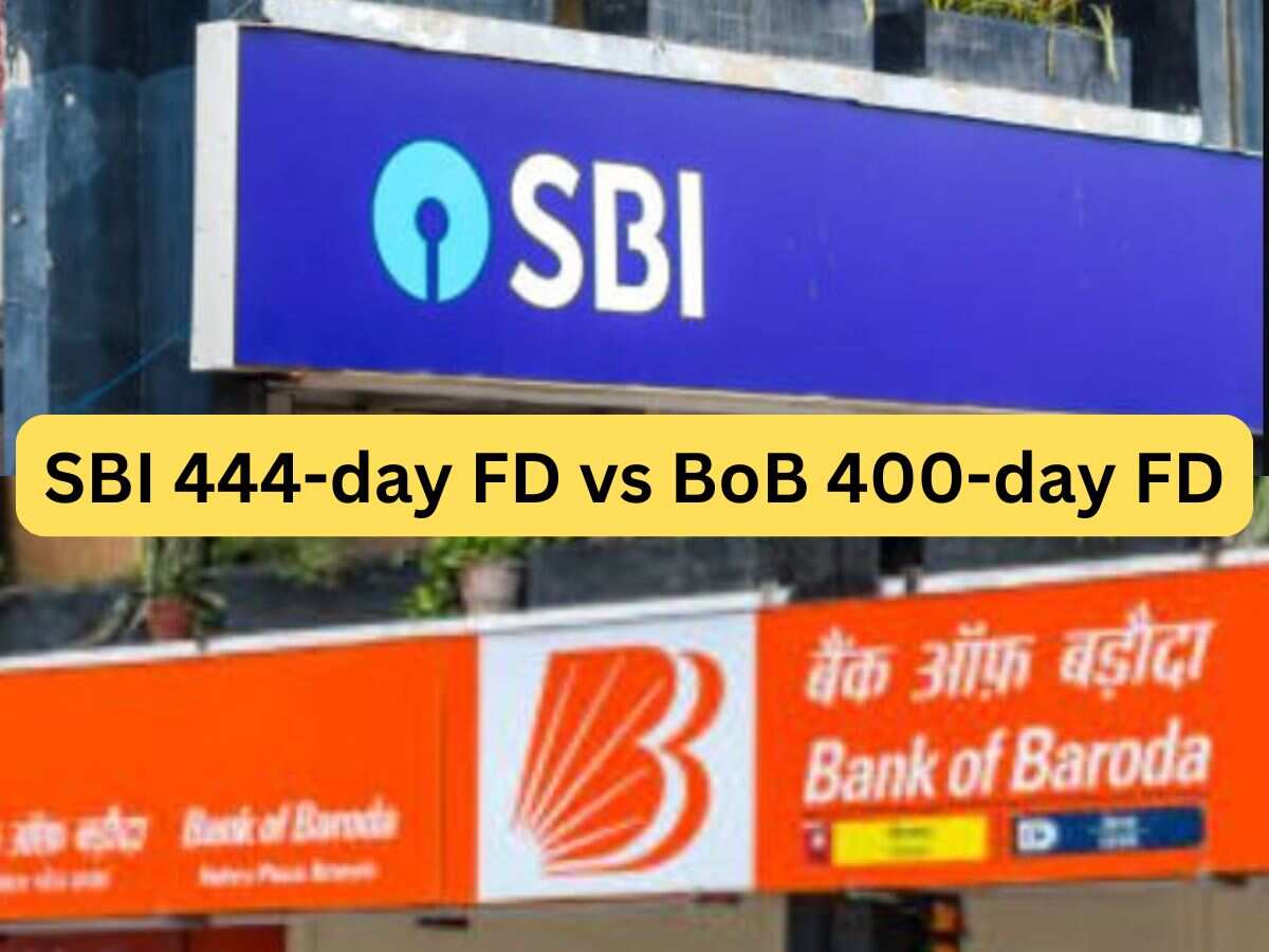 SBI 444-day FD vs Bank of Baroda 400-day FD: What will be maturity amounts on Rs 4 lakh and Rs 8 ...