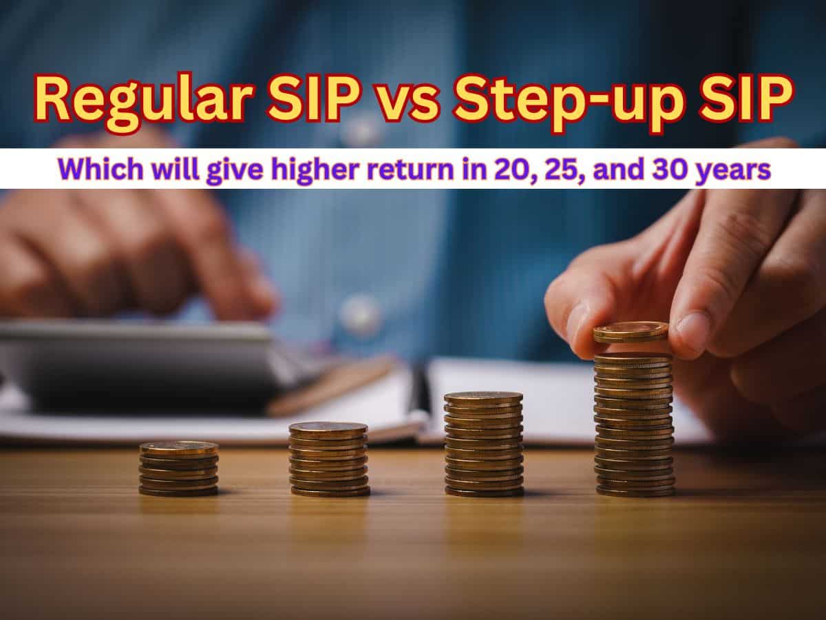 Rs 10,000 SIP vs Rs 7,000 Step Up SIP: Which will give higher return in 20, 25, and 30 years ...
