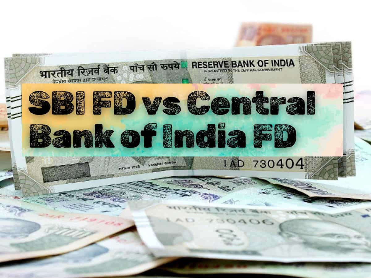 SBI 3-year FD vs Central Bank of India 3-year FD: What can be monthly income if you invest Rs 5 ...