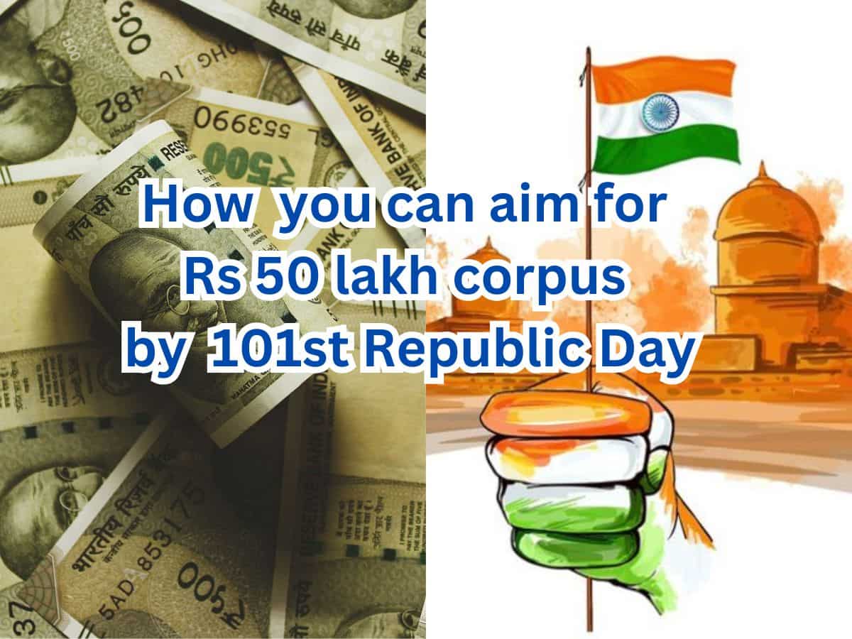 Rs 2,626 monthly SIP: How to build Rs 50 lakh corpus by India's 101st ...