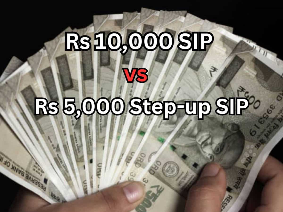 Rs 10,000 SIP vs Rs 5,000 Step-up SIP: Which can generate a higher ...