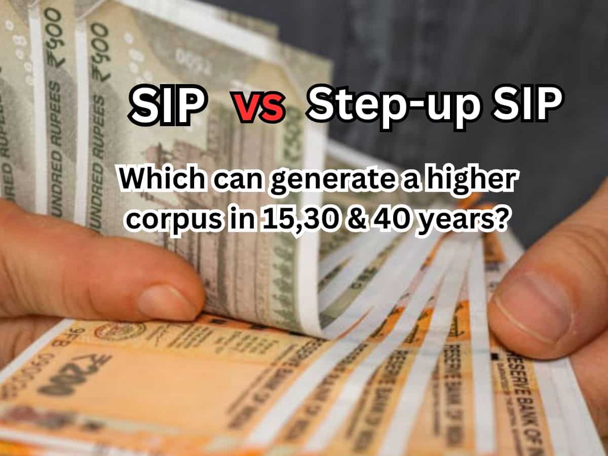 Rs 10,000 SIP vs Rs 5,000 Step-up SIP: Which can generate a higher ...