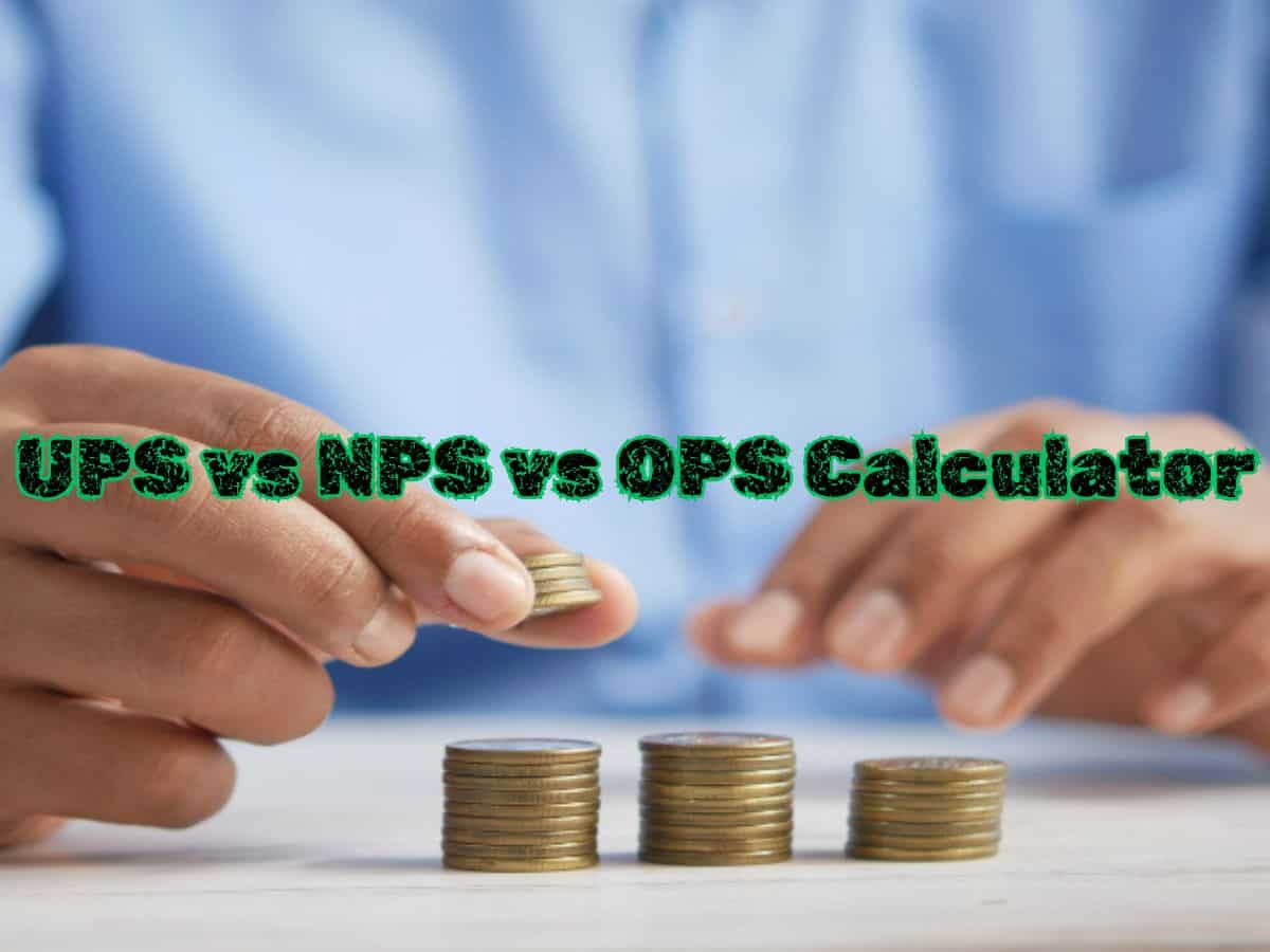 UPS vs NPS vs OPS: Last-drawn basic pay Rs 90,000, pensionable service ...