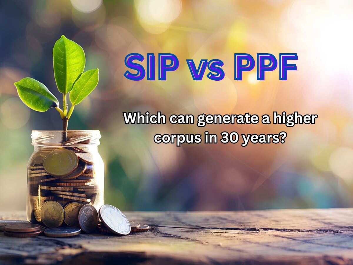 SIP vs PPF with Rs 1,45,000/year investment: Which can create a larger ...