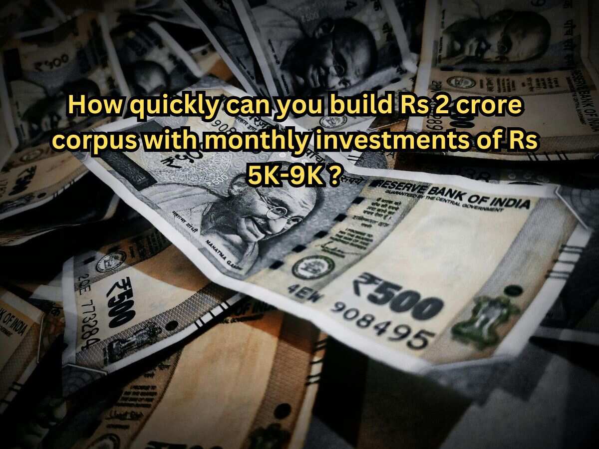 Power of Compounding: How quickly you can build Rs 2 crore corpus with monthly investments of Rs ...