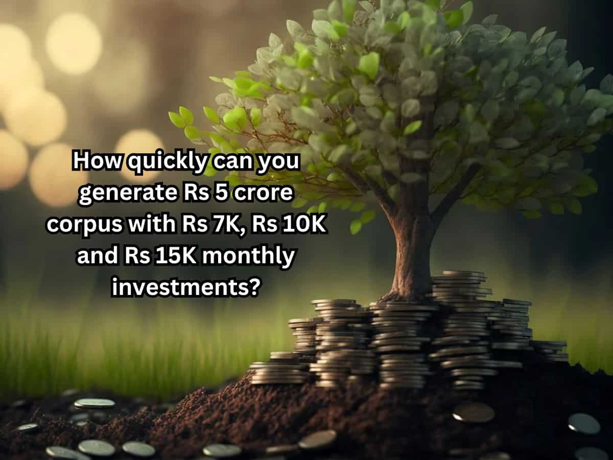 Power of Compounding: How quickly you can generate Rs 5 crore corpus ...