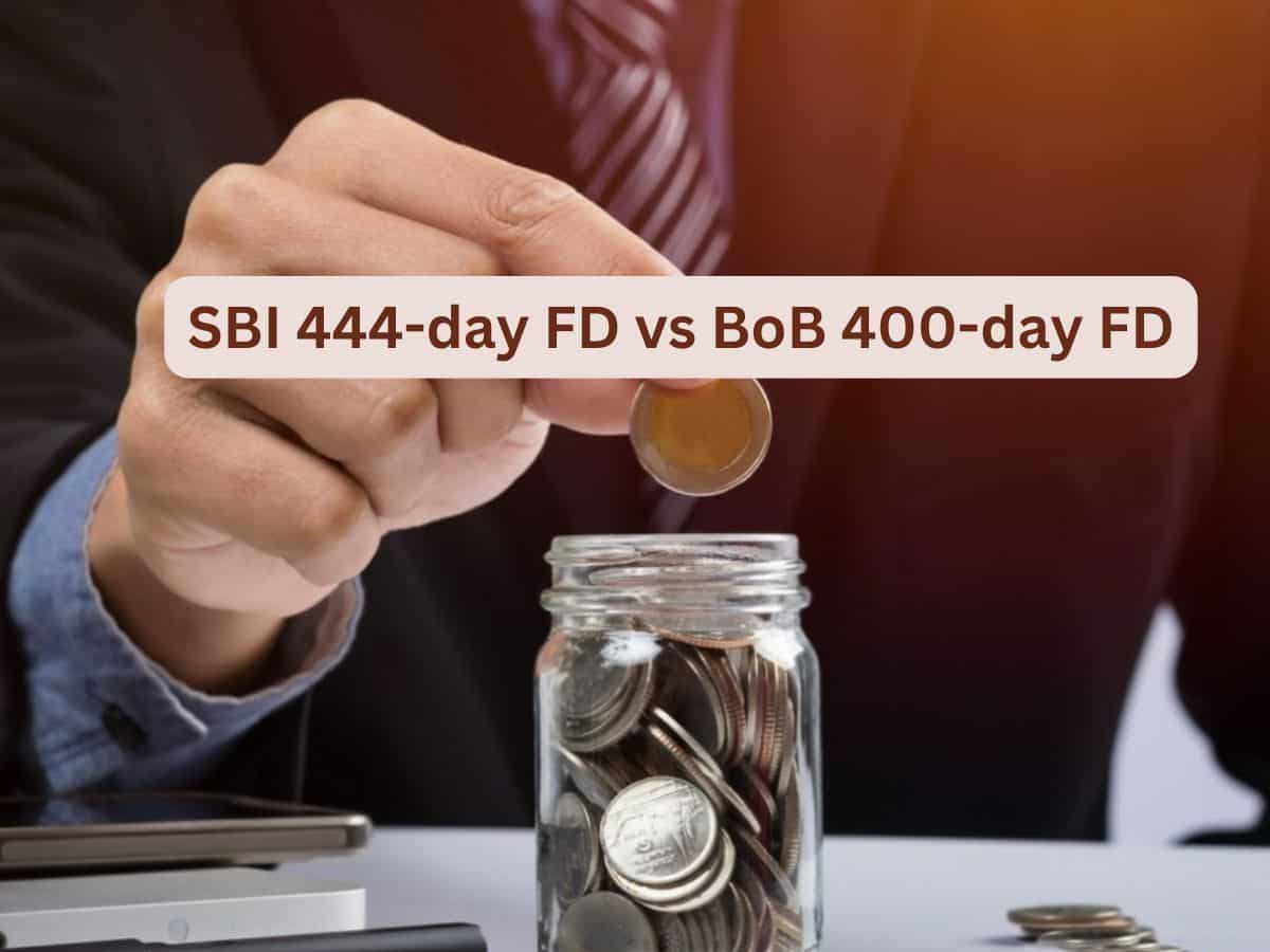 SBI 444-day FD vs BoB 400-day FD: Know what you can get on maturity of Rs 2,00,000, Rs 3,00,000 ...