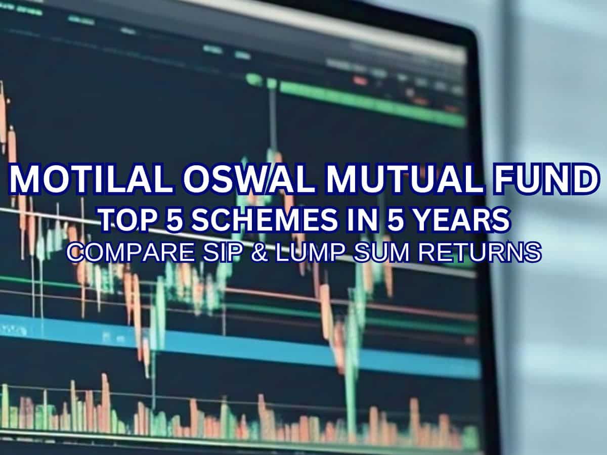 Top Motilal Oswal Mutual Funds in 5 Years: Rs 10,000 monthly SIP has led to at least Rs 11 lakh ...