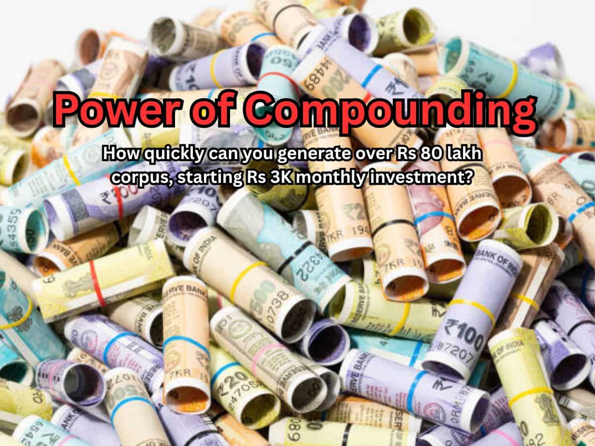 Power of Compounding: How quickly can you generate over Rs 80 lakh ...