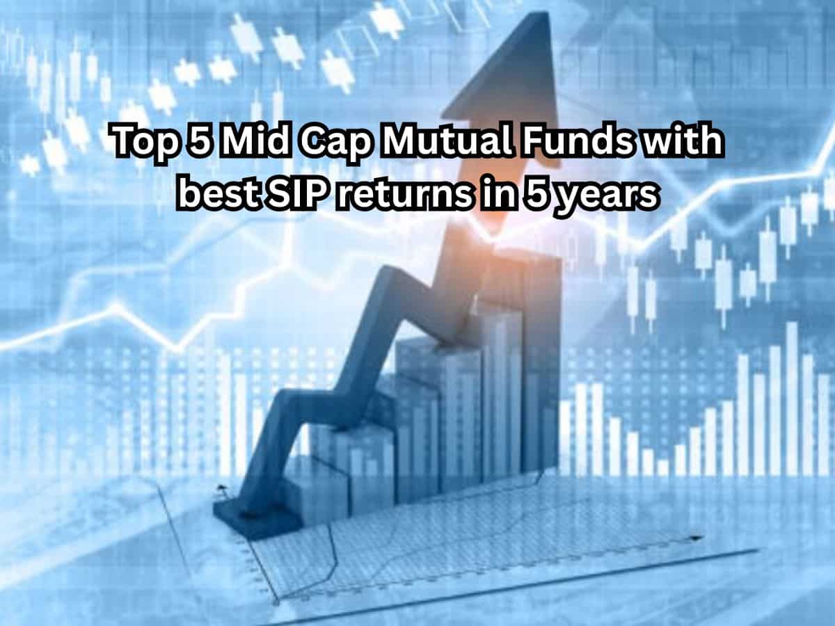 Top 5 Mid Cap Mutual Funds with best SIP returns in 5 years: See how Rs ...