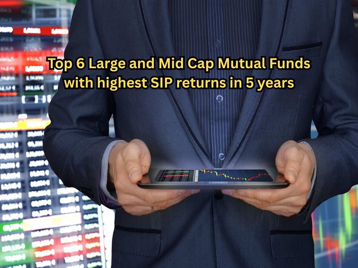 Top 'Large and Mid' Mutual Funds in 5 Years: Rs 2,50,000 one-time ...
