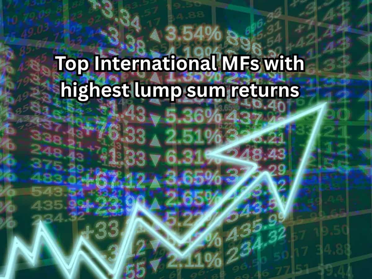 Top international MFs with highest lump sum returns: Rs 5,000 SIP in ...