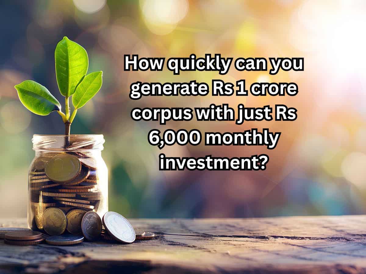 Power of Rs 6,000 SIP: How quickly can you generate Rs 1 crore corpus ...