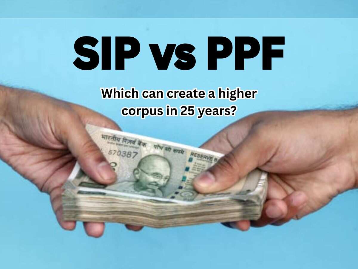 SIP vs PPF with Rs 1,20,000/year investment: Which can create a higher ...
