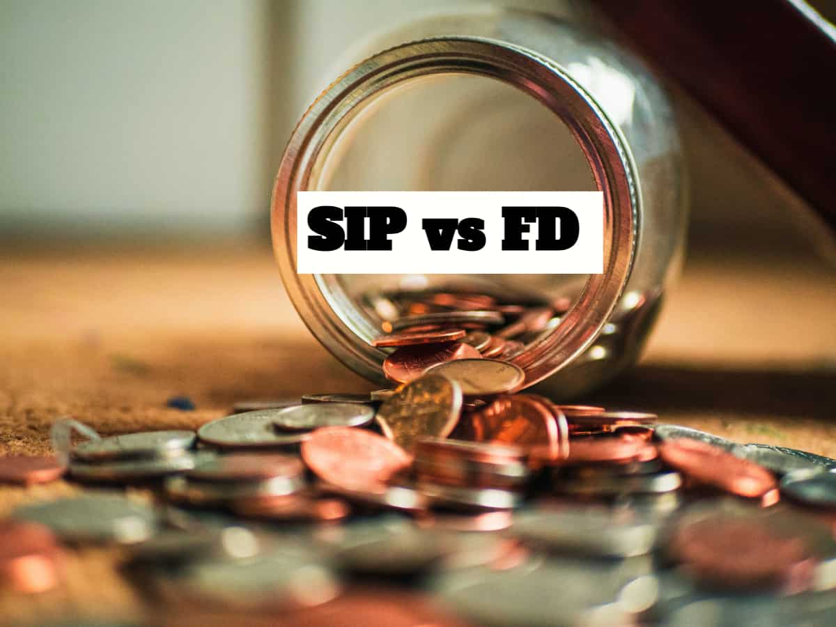 SIP vs FD: What will be your return on Rs 10,00,000 investment in 10 years? | Zee Business