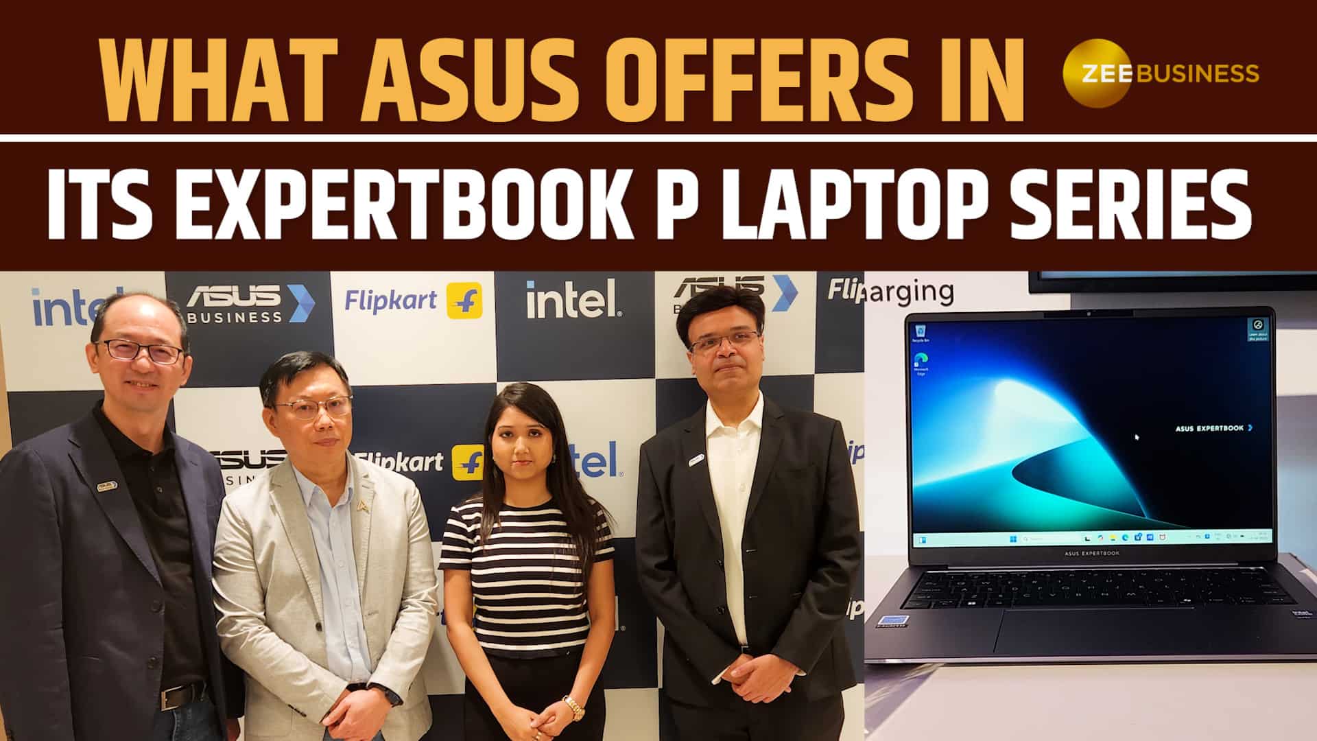 Asus launches AI-powered ExpertBook P Series in India | Zee Business