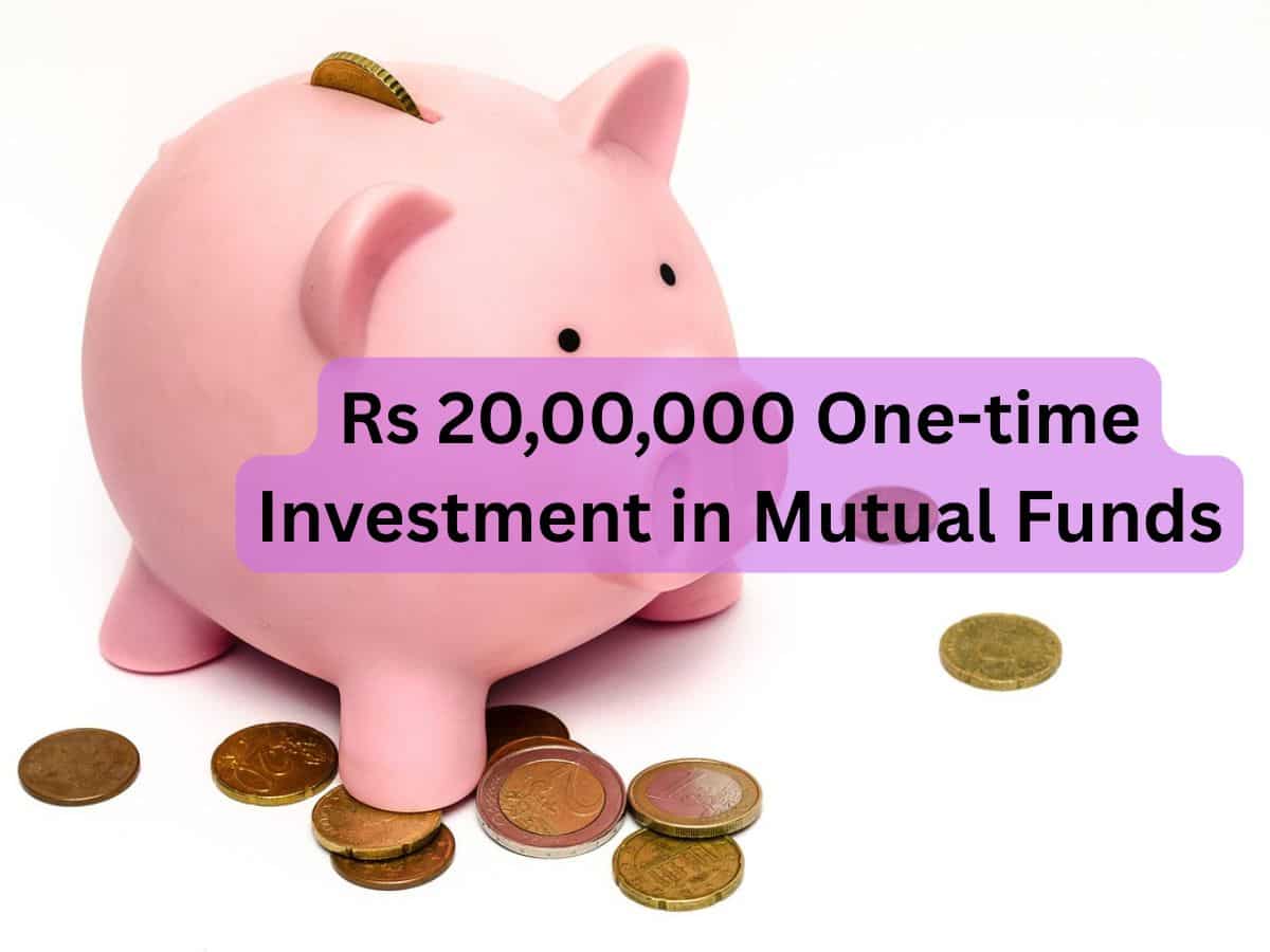 Rs 20,00,000 One-time Investment in Mutual Funds: How many years will ...