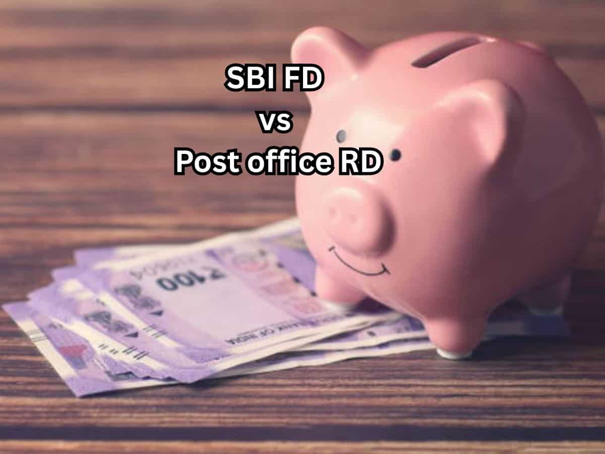 SBI FD vs Post office RD: Rs 6 lakh investment for 5 years, which can ...