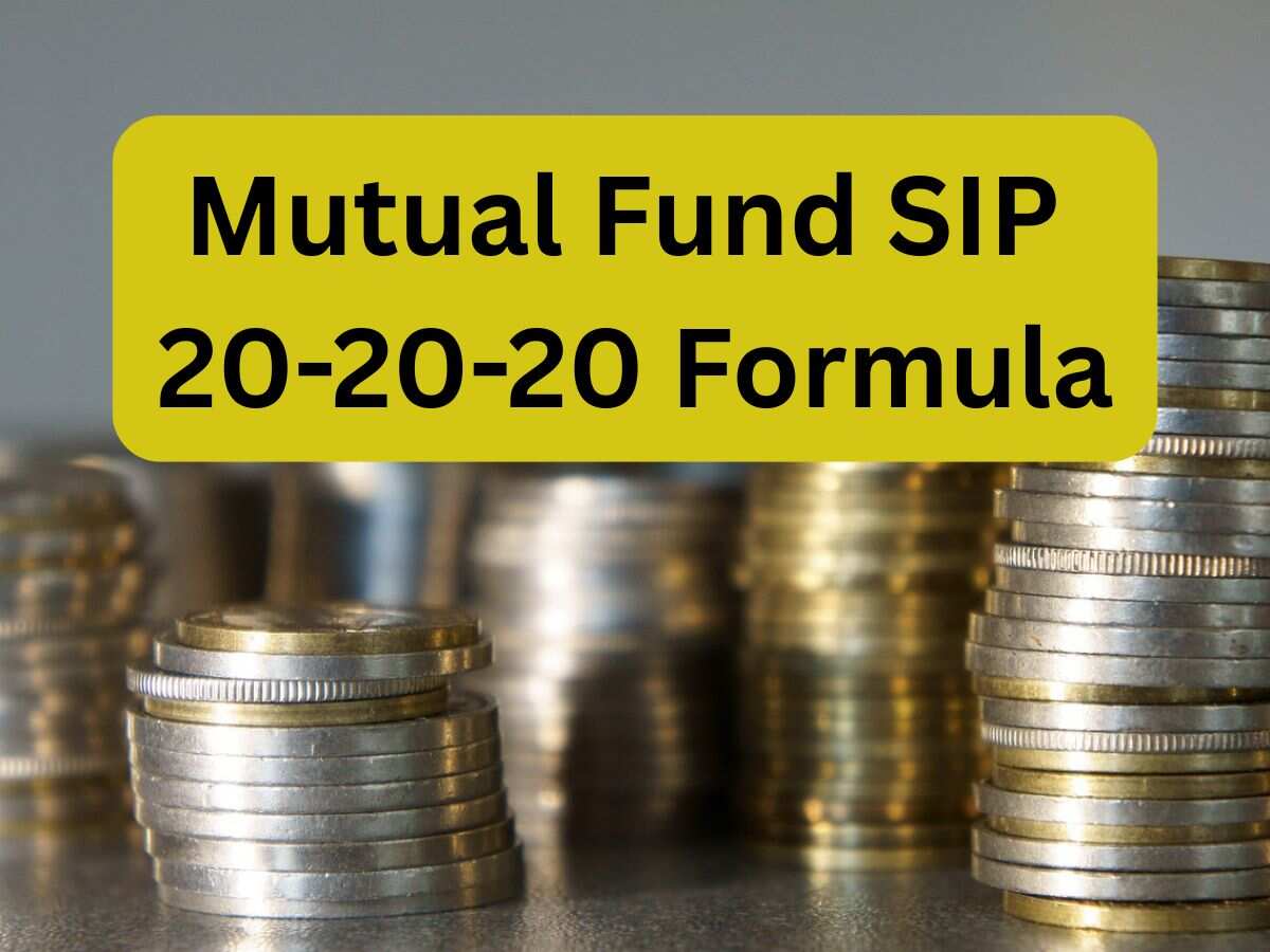 Mutual Fund SIP 20-20-20 Formula: How you can accumulate Rs 27,00,000 ...