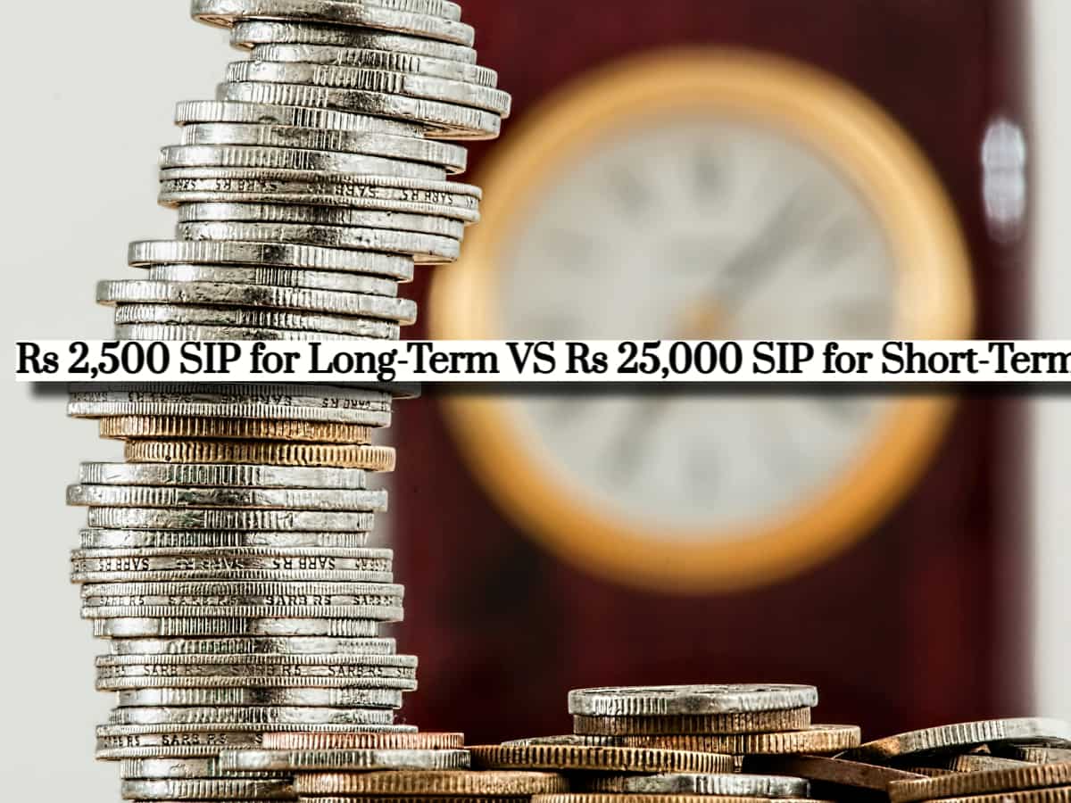 Rs 2,500 SIP for Long-term vs Rs 25,000 SIP for Short Term: Which SIP ...