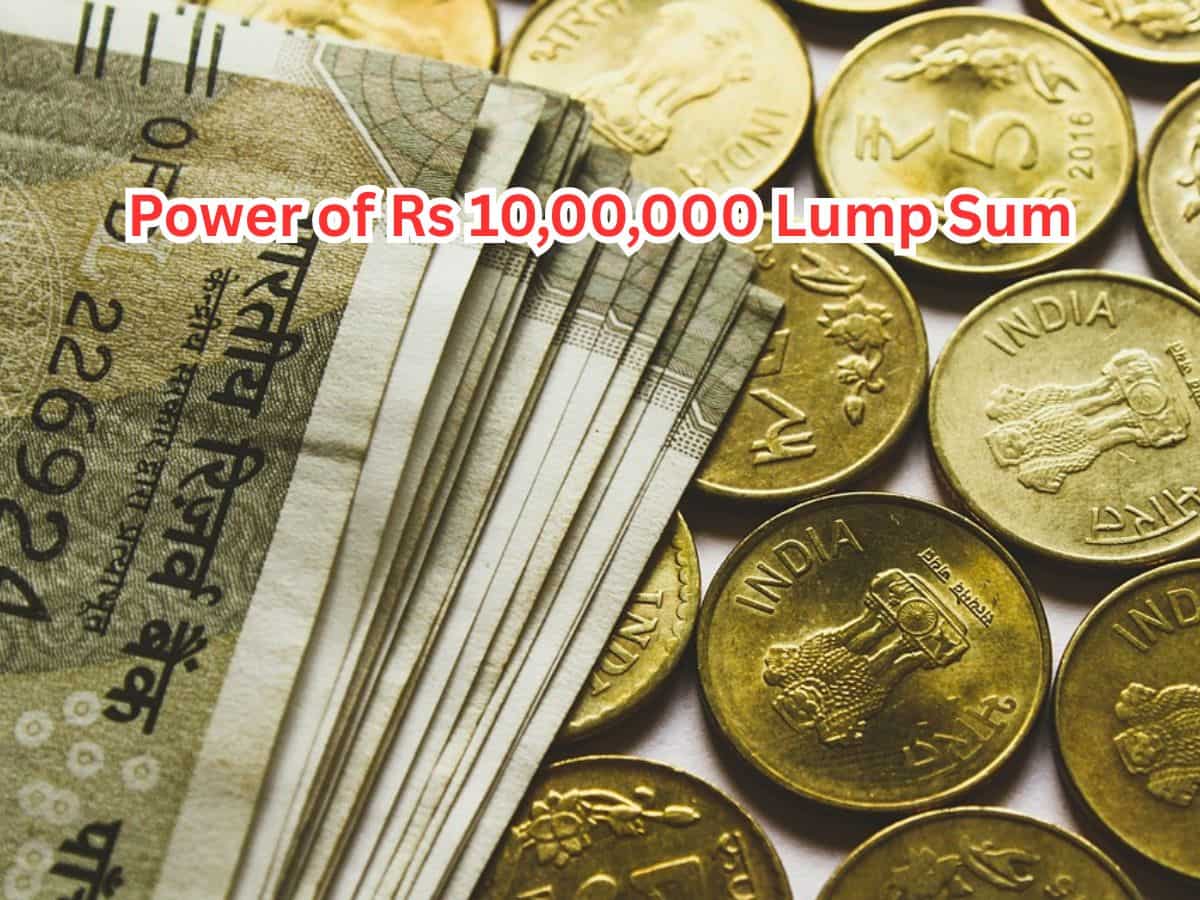Power of Rs 10,00,000 Lump Sum: In how many years can you generate Rs 1 ...