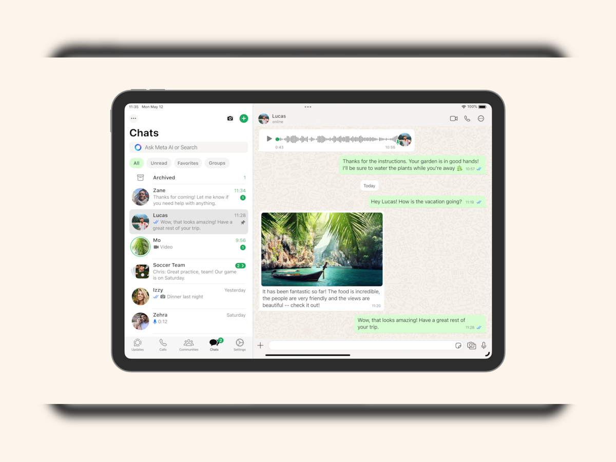 WhatsApp on iPad: iOS compatibility requirement, 32-people group call ...